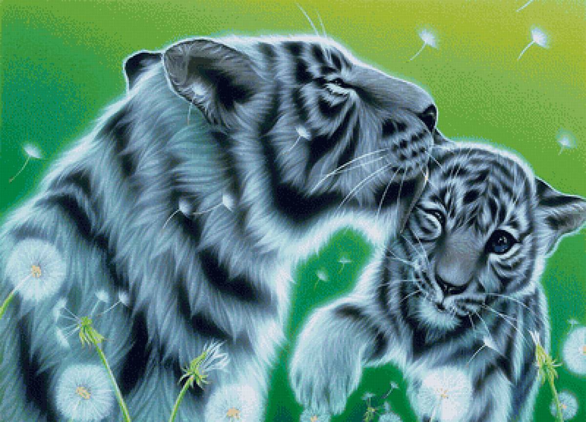 Схема вышивки «мир животных» (№1746718) - Вышивка крестом